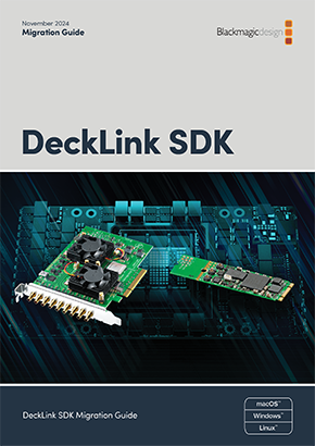 Developer | Blackmagic Design