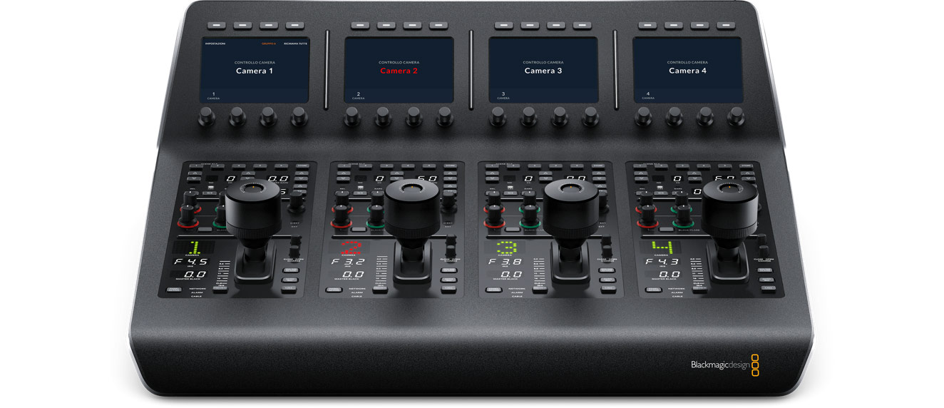 ATEM Camera Control Panel – Specifiche | Blackmagic Design