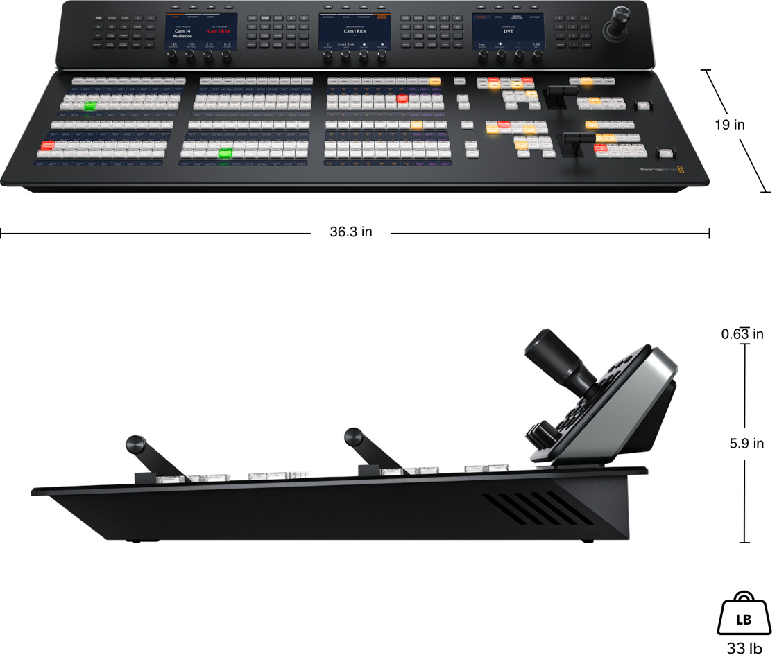 Blackmagic ATEM 2 M/E Advanced Panel 30