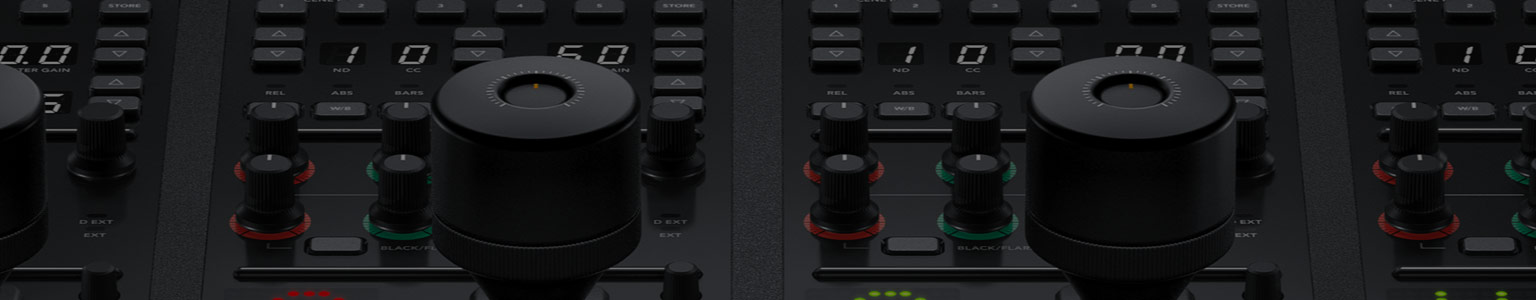 ATEM Camera Control Panel | Blackmagic Design