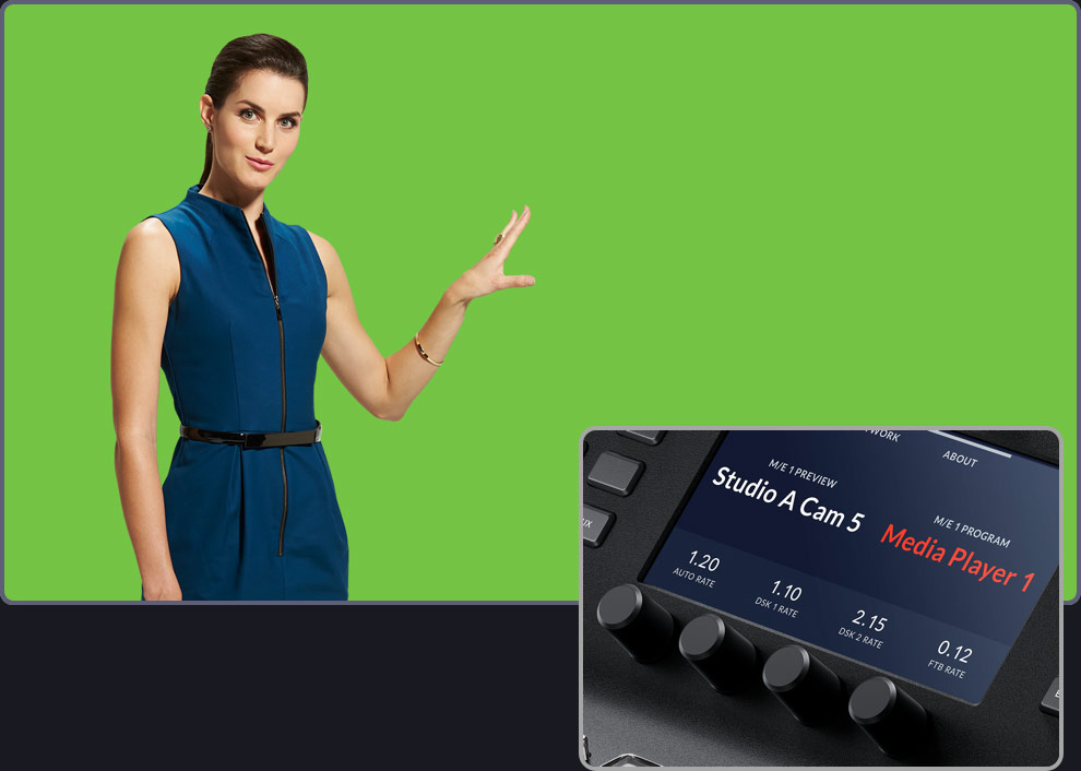 ATEM Constellation – Advanced Panel | Blackmagic Design