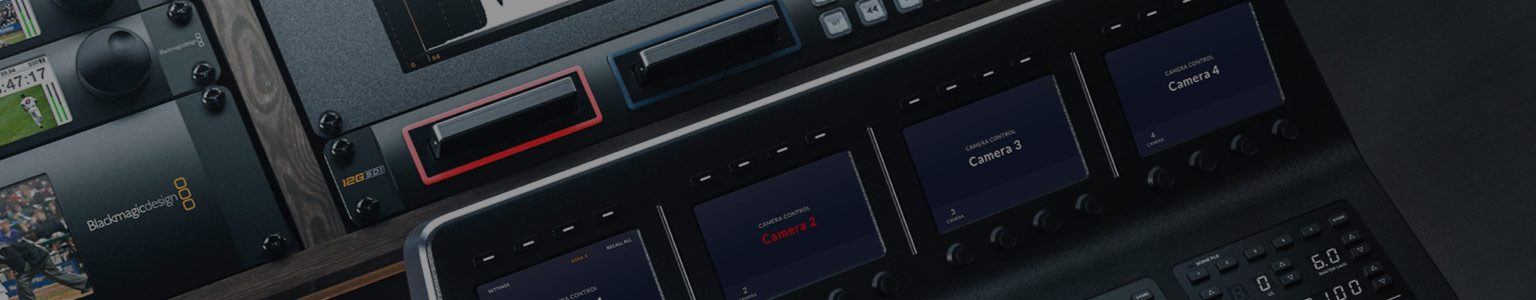 ATEM Constellation – Advanced Panel | Blackmagic Design