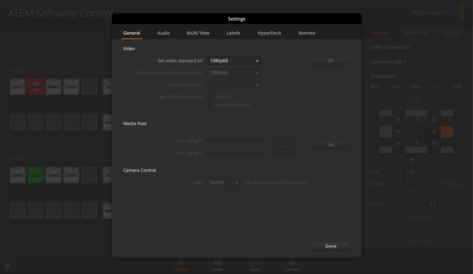 ATEM Constellation 8K – Software Control | Blackmagic Design