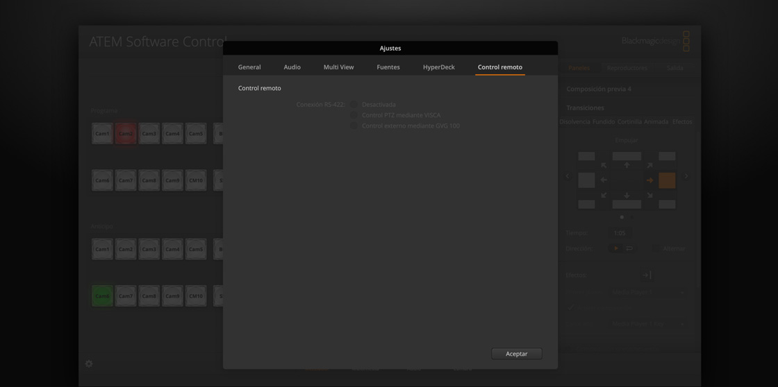 ATEM Constellation – Soporte informático | Blackmagic Design