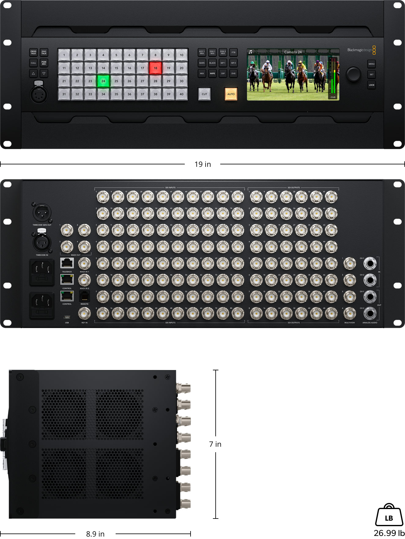ATEM Constellation – Tech Specs | Blackmagic Design