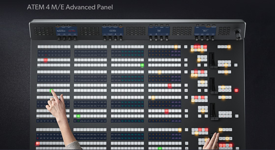 ATEM Constellation 8K – Advanced Panel | Blackmagic Design