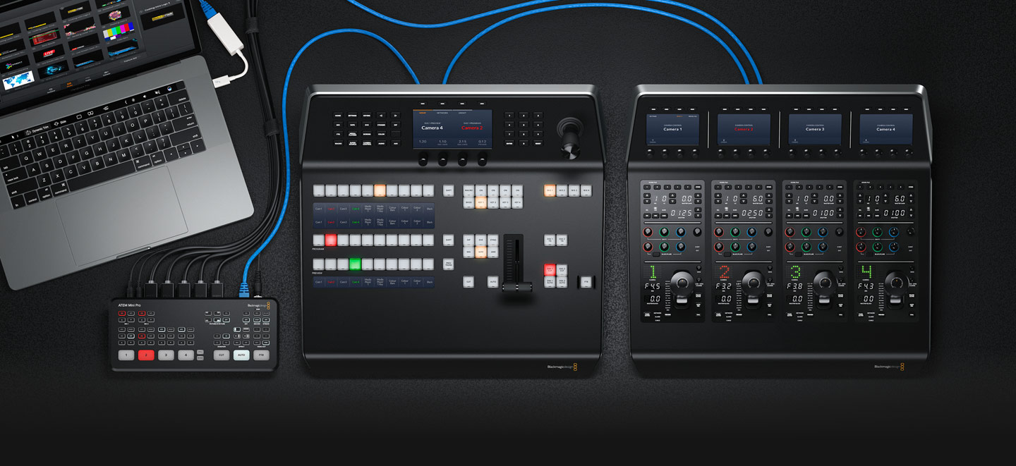ATEM Constellation 8K – Camera Control | Blackmagic Design