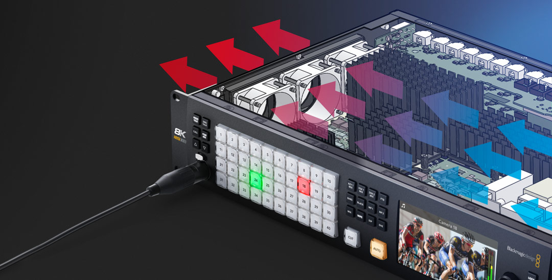 ATEM Constellation 8K – Design | Blackmagic Design