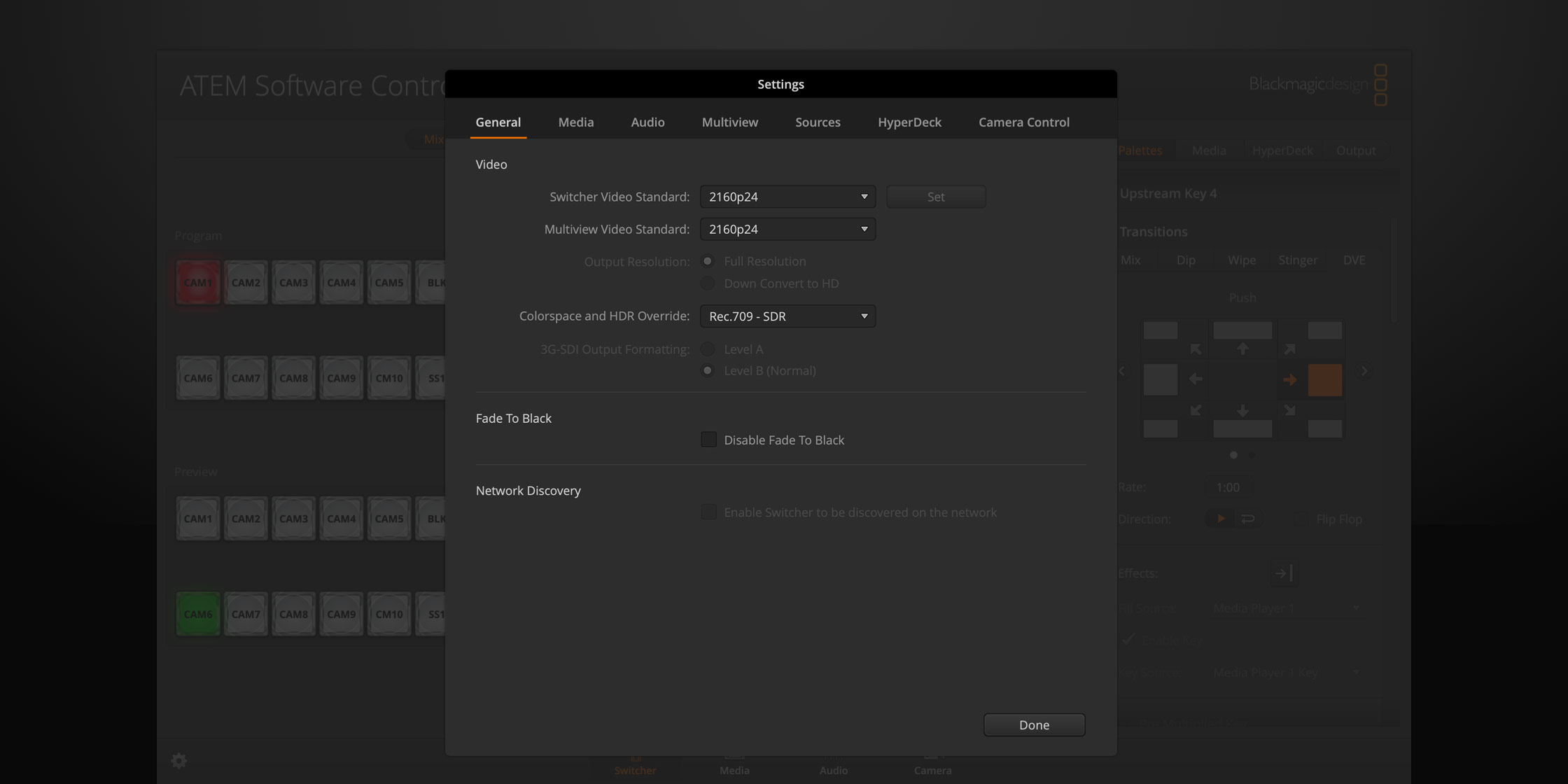 ATEM Constellation 8K – Software Control | Blackmagic Design