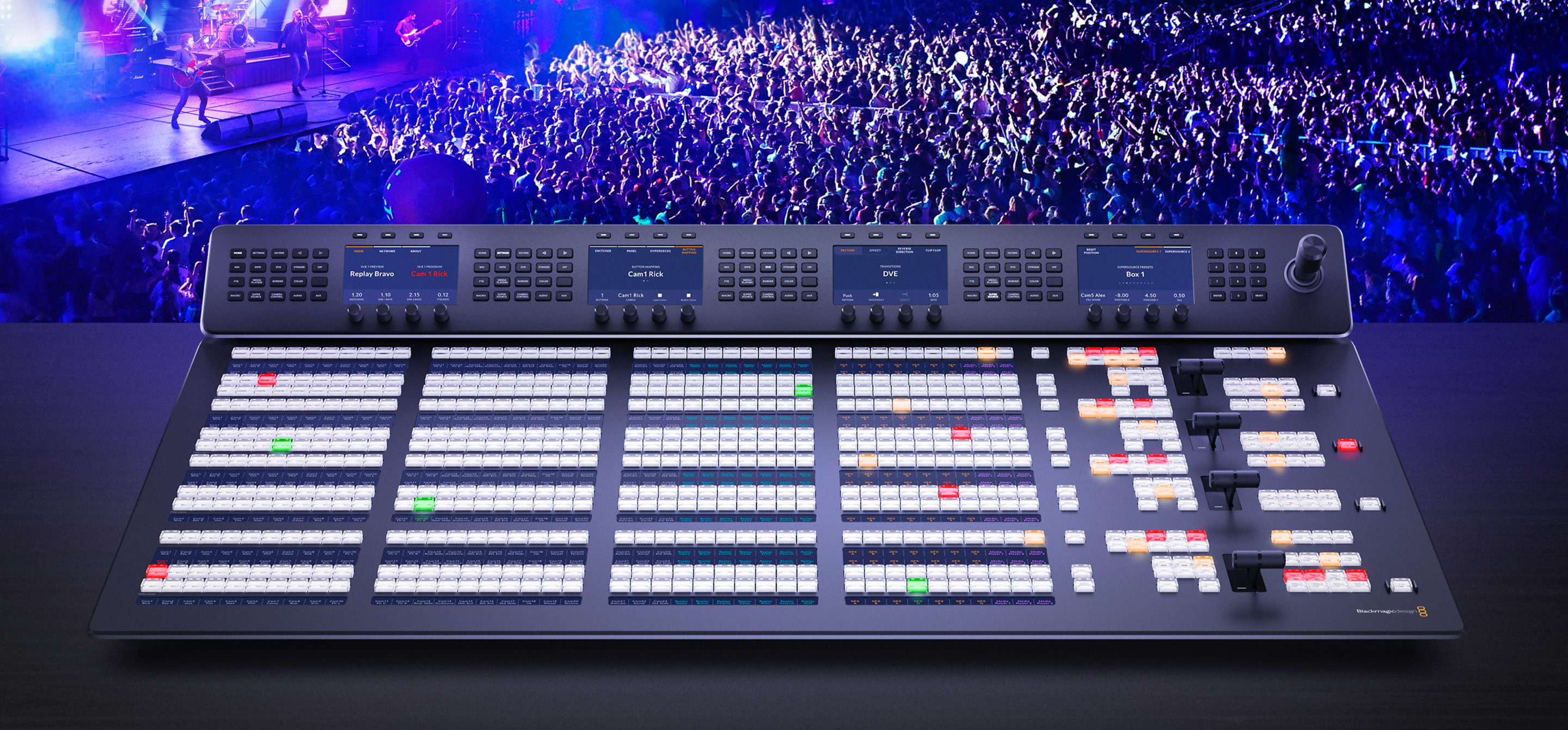 ATEM Constellation IP – Advanced Panel | Blackmagic Design