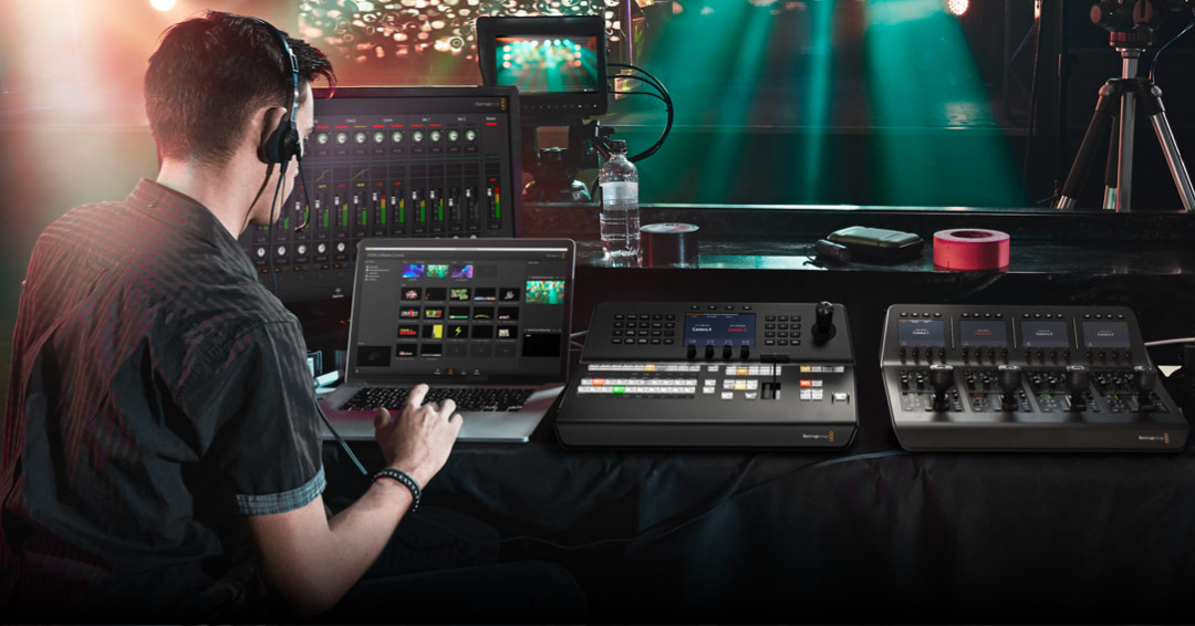 ATEM Mini – Advanced Panel | Blackmagic Design