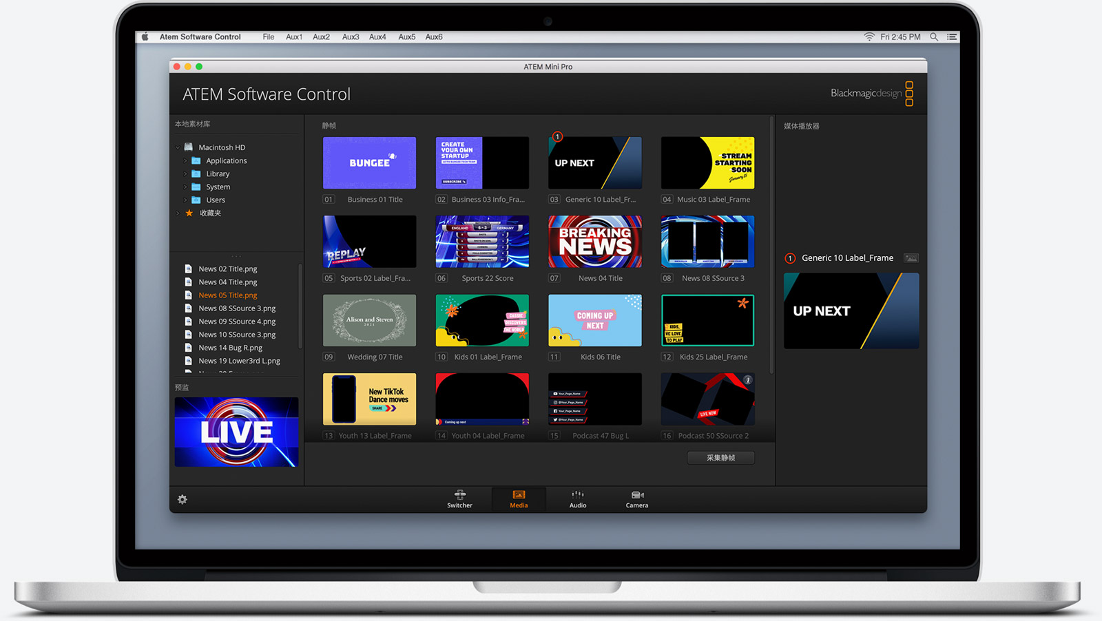 ATEM Mini | Blackmagic Design