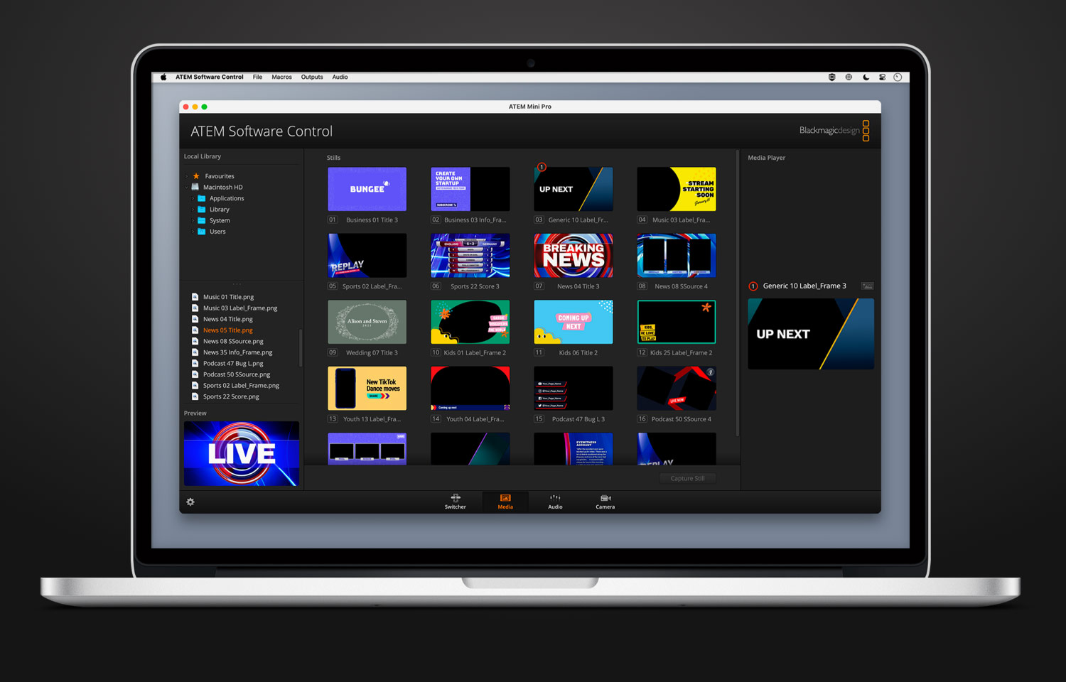 ATEM Mini | Blackmagic Design