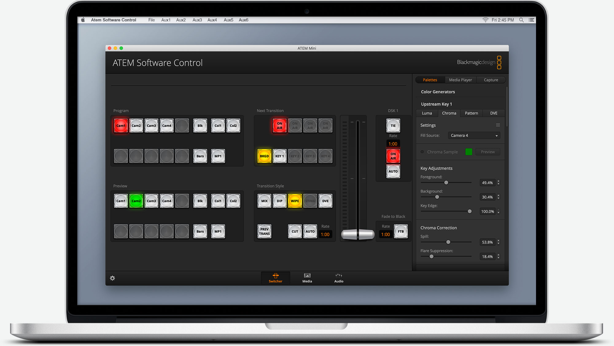 Blackmagic Design ATEM mini switcher