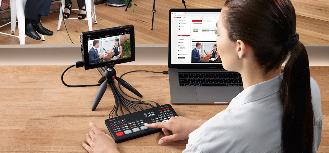Blackmagic Design ATEM Mini PRO Live Stream Switcher - Black Dog Camera ...