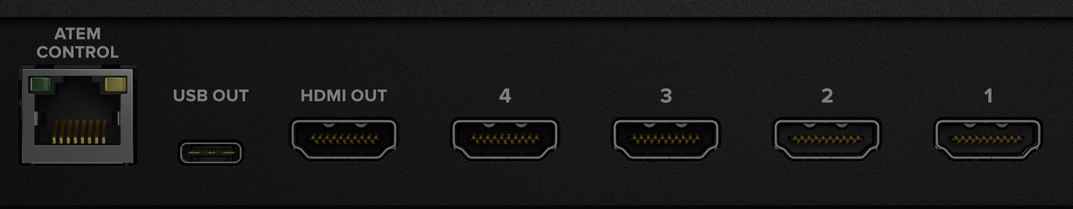 ATEM Mini – Camera Control | Blackmagic Design