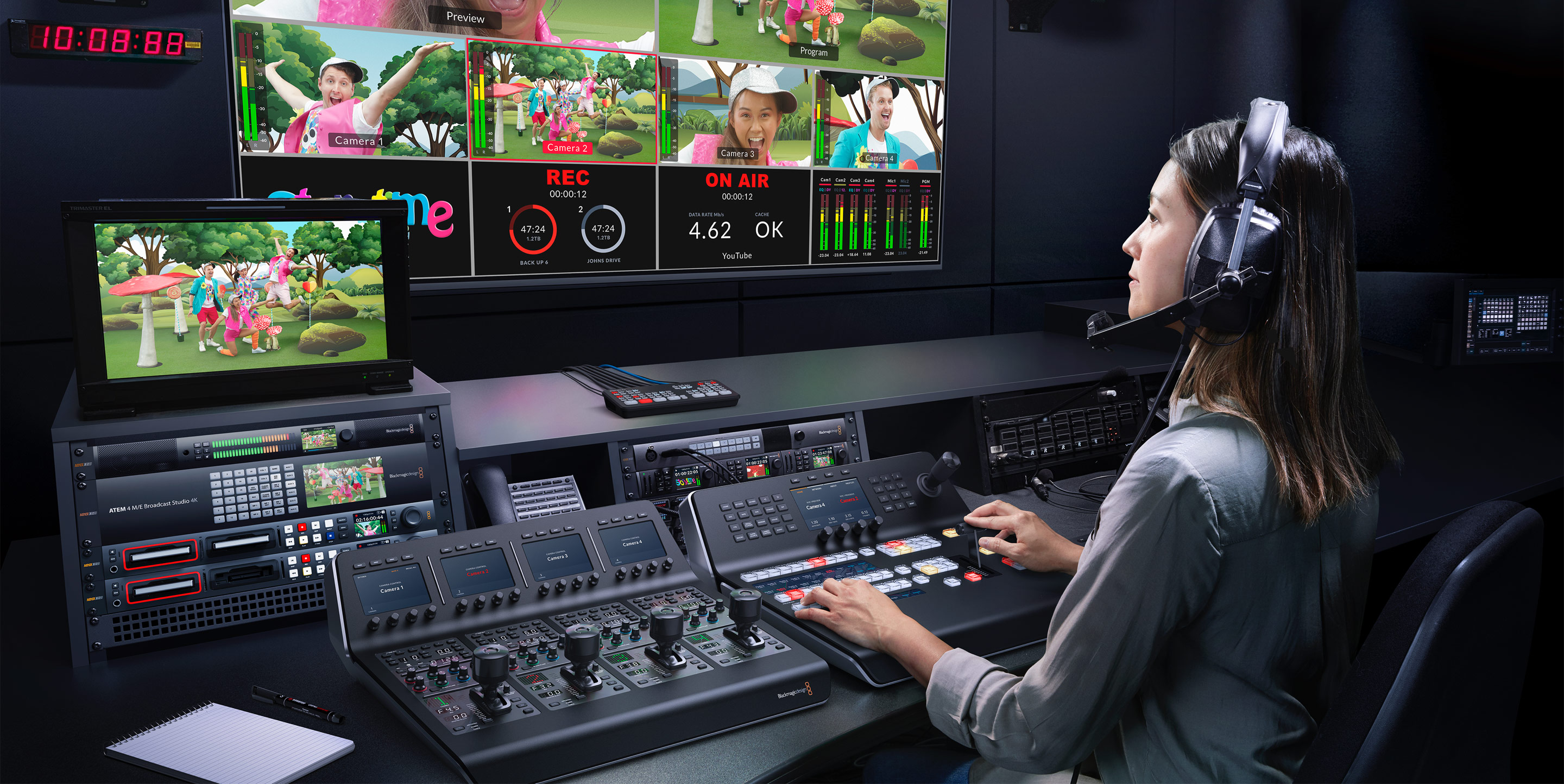 ATEM SDI – Advanced Panel | Blackmagic Design