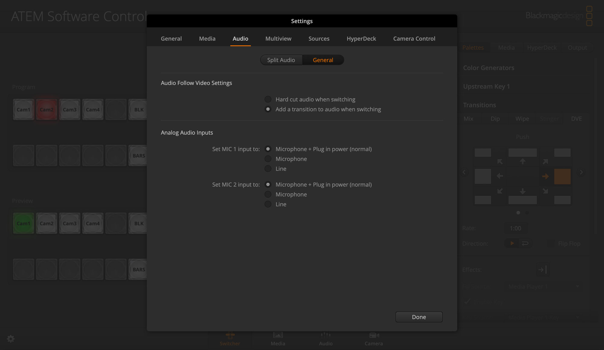 ATEM SDI – Software Control | Blackmagic Design