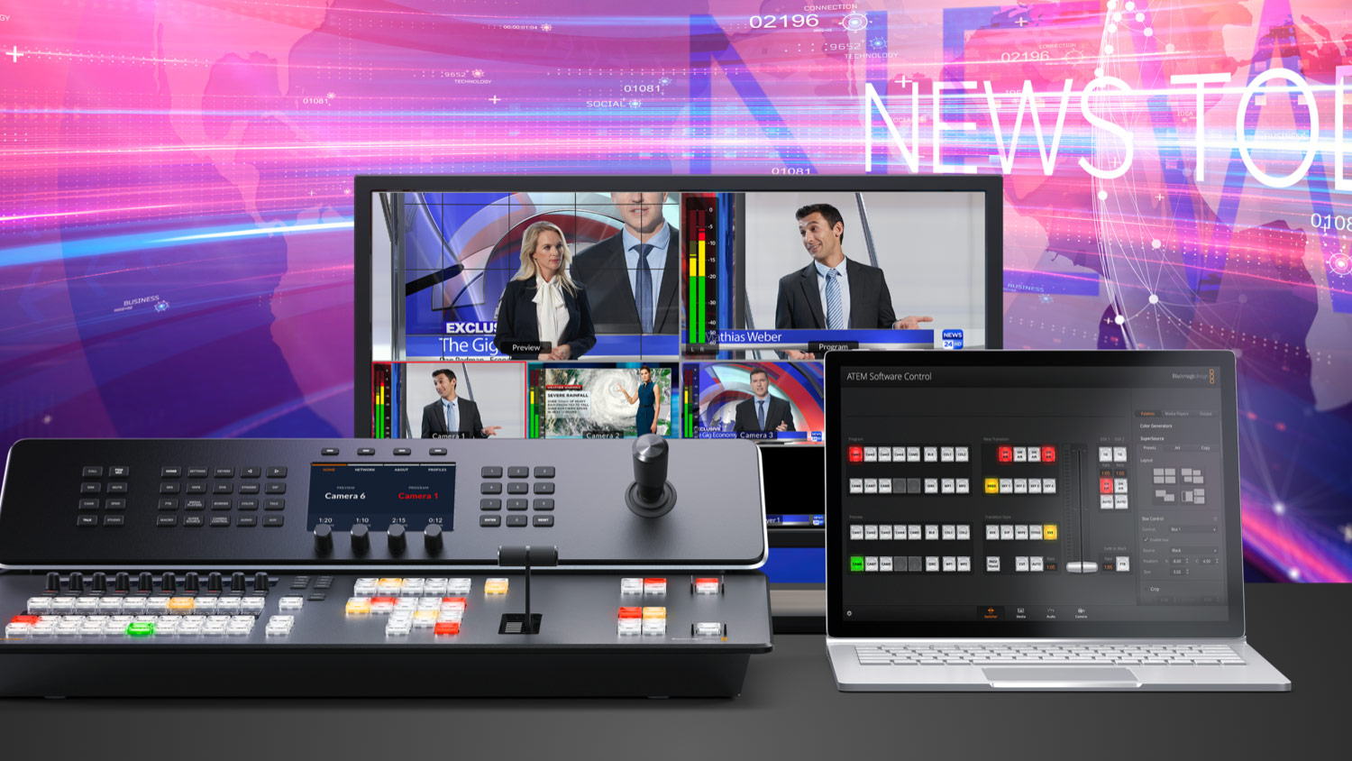 ATEM Television Studio – Features | Blackmagic Design