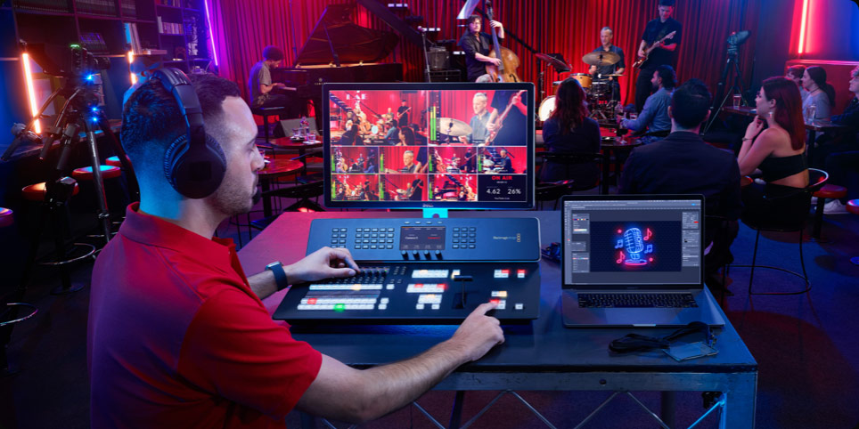 Blackmagic ATEM Television Studio HD8 | Visual Focus
