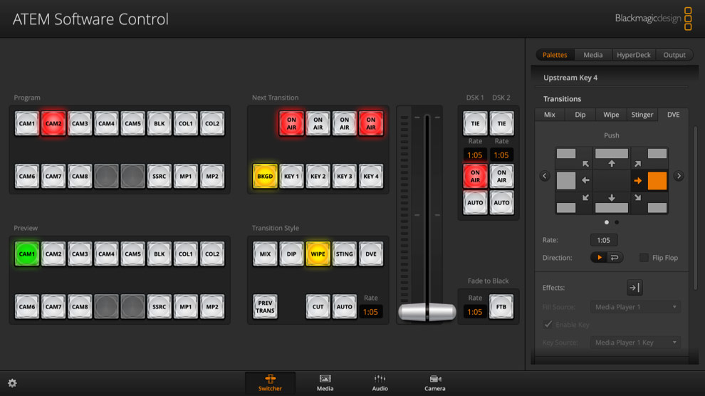 ATEM Television Studio – Software Control | Blackmagic Design