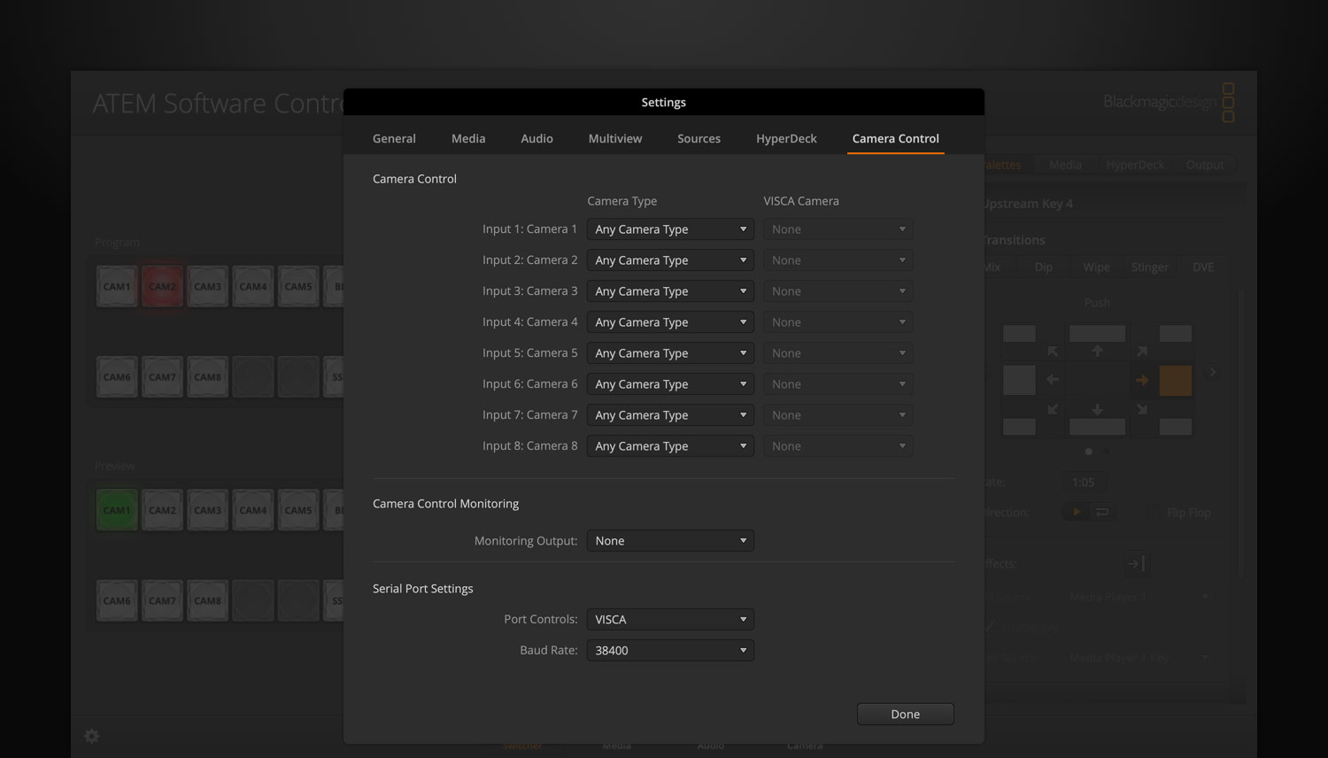 ATEM Television Studio – Software Control | Blackmagic Design