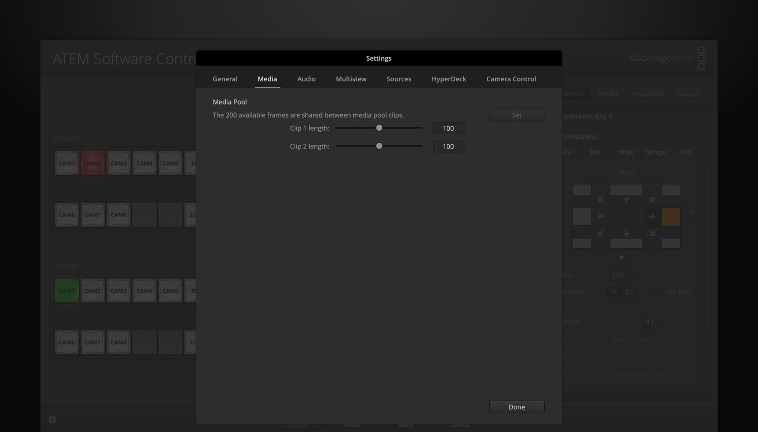 ATEM Television Studio – Software Control | Blackmagic Design