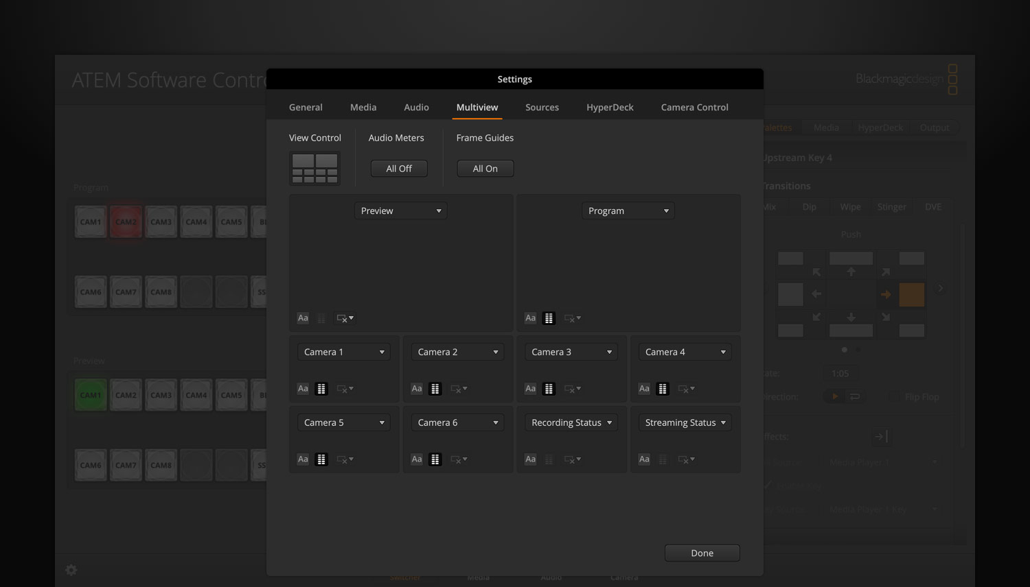 ATEM Television Studio – Software Control | Blackmagic Design