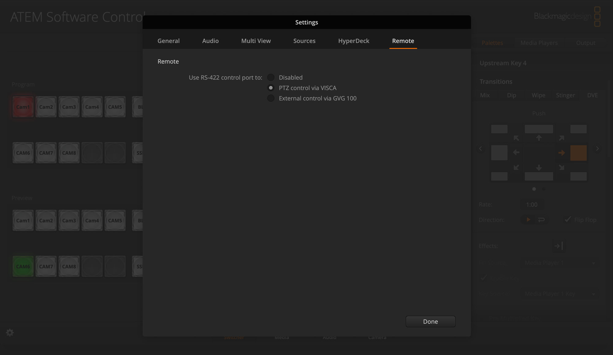 ATEM Television Studio – Software Control | Blackmagic Design