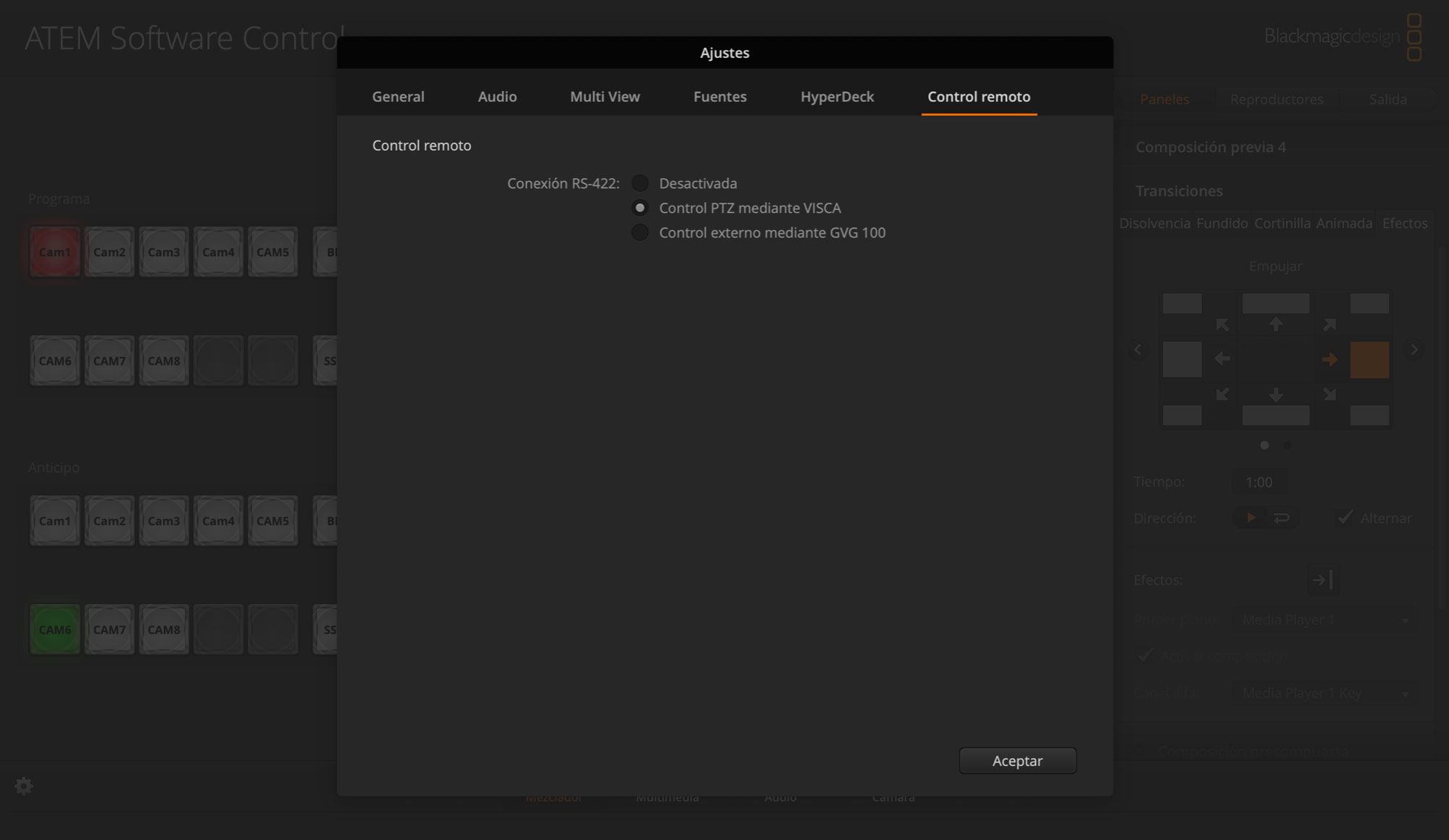 ATEM Television Studio – Soporte informático | Blackmagic Design
