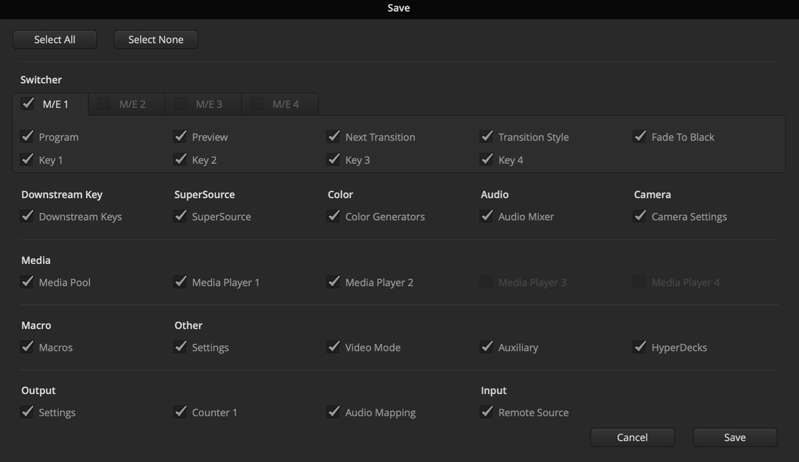 ATEM Television Studio – Software Control | Blackmagic Design