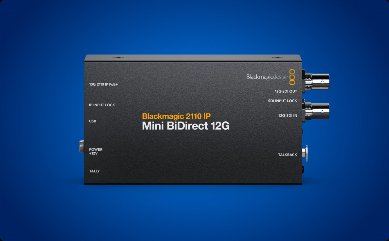 Blackmagic 2110 IP Converter | Blackmagic Design