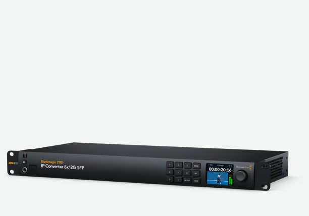 Blackmagic 2110 IP Converter – Tech Specs | Blackmagic Design