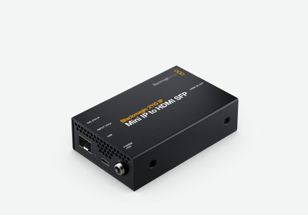 Blackmagic 2110 IP Converter – Tech Specs | Blackmagic Design