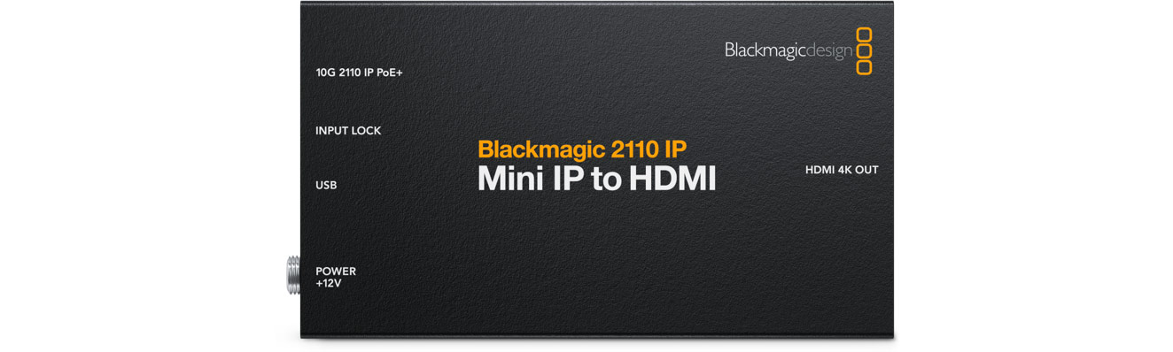 Blackmagic 2110 IP Converter – Tech Specs | Blackmagic Design