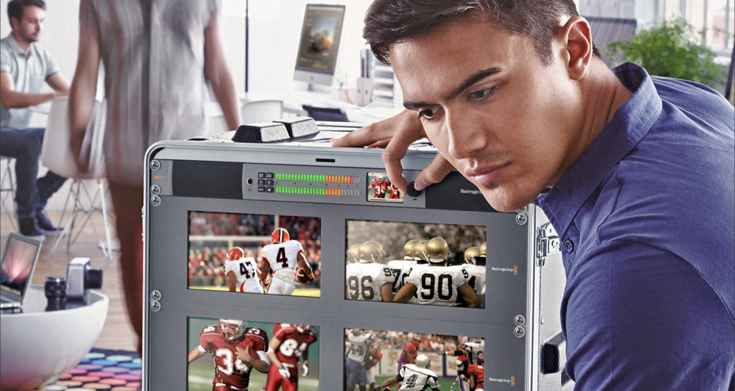 Blackmagic Audio Monitor 12G | Blackmagic Design