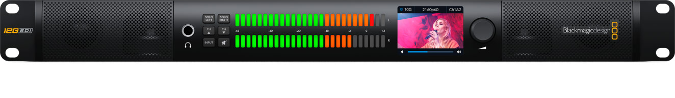Blackmagic Audio Monitor 12G – Tech Specs | Blackmagic Design