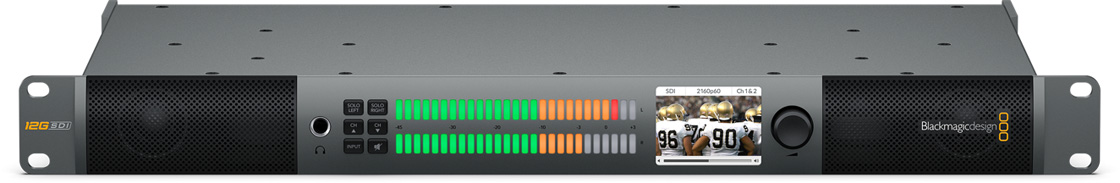 Blackmagic Audio Monitor 12G – Tech Specs | Blackmagic Design