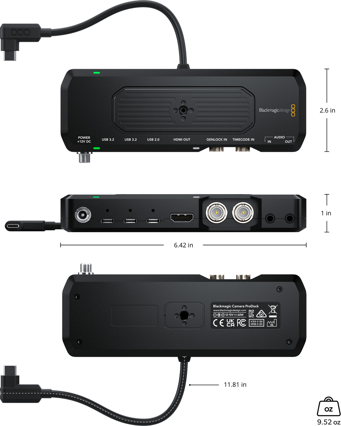 Blackmagic Camera – Tech Specs | Blackmagic Design