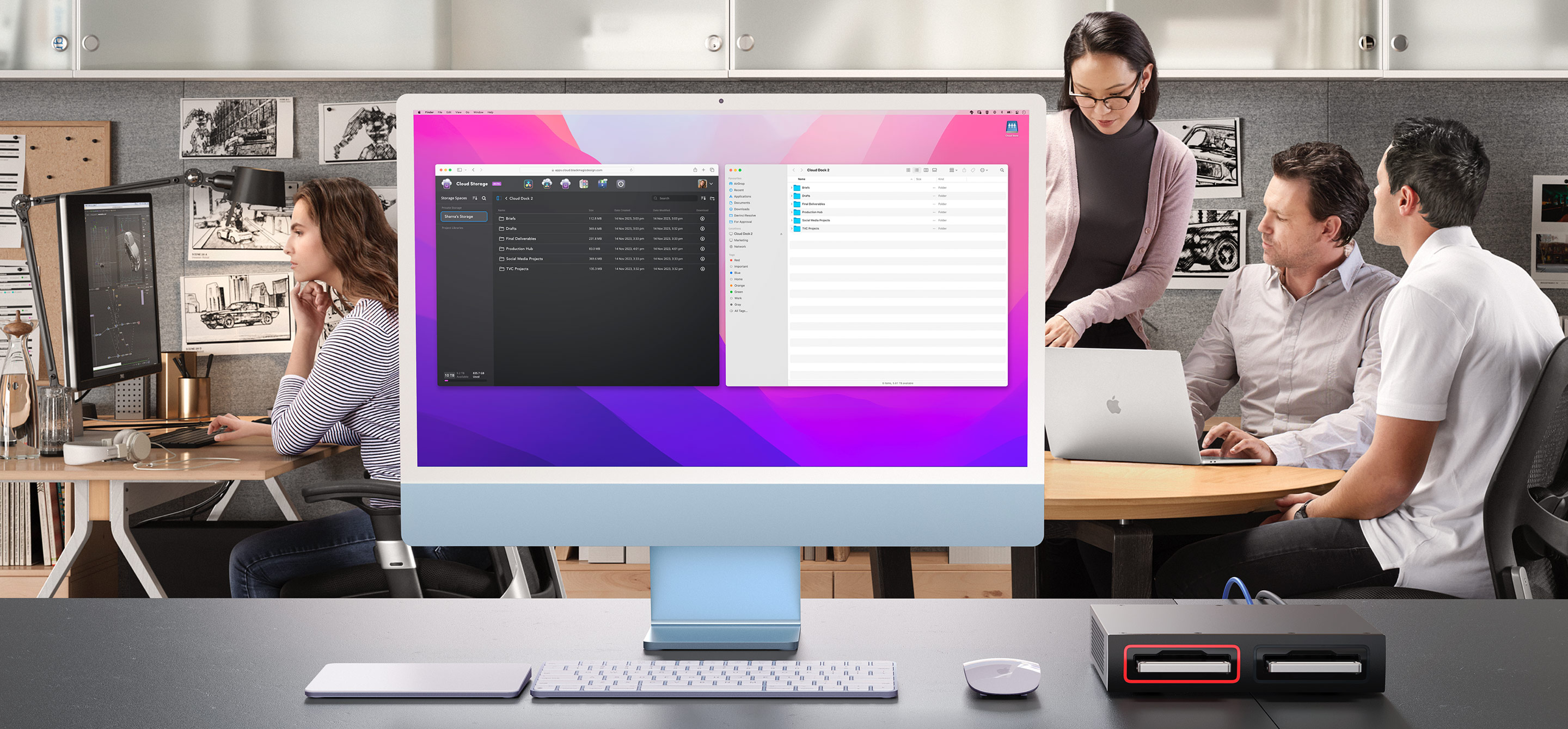Blackmagic Cloud Dock | Blackmagic Design
