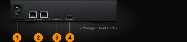 Blackmagic Cloud Dock | Blackmagic Design