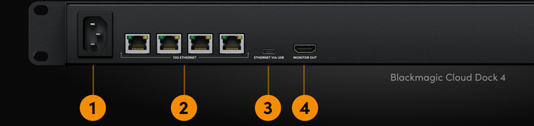 Blackmagic Cloud Dock | Blackmagic Design