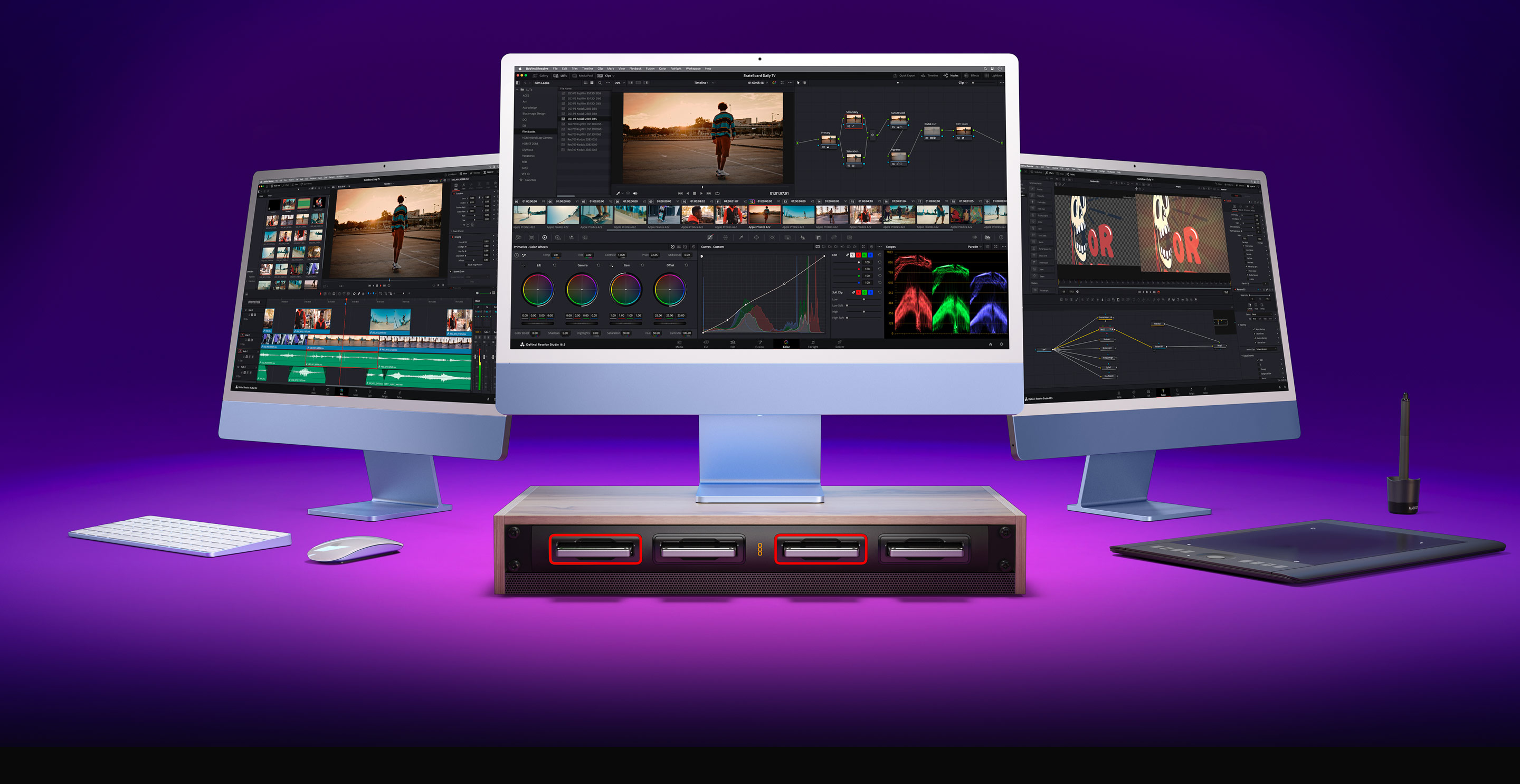 Blackmagic Cloud Dock | Blackmagic Design