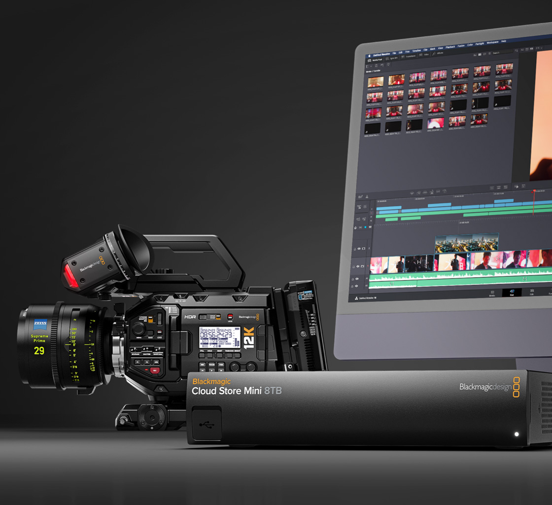 Blackmagic Cloud Store | Blackmagic Design