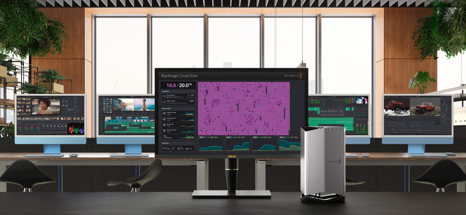 Blackmagic Cloud Store | Blackmagic Design