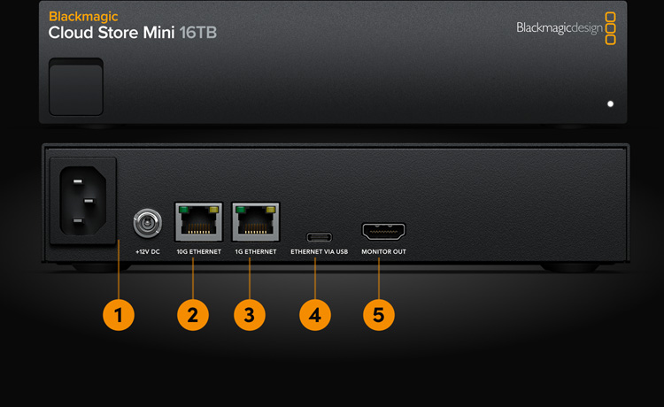 Blackmagic Cloud Store Mini/Max | Blackmagic Design