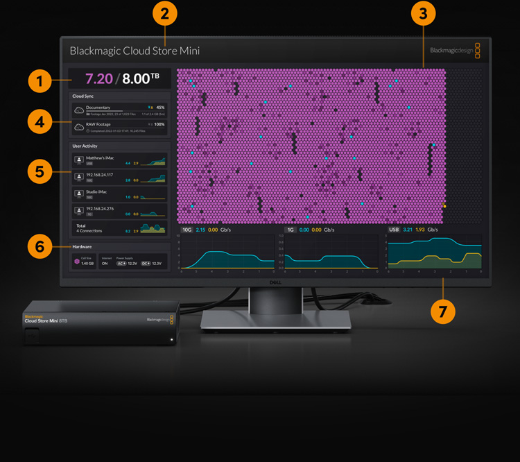 Blackmagic Cloud Store Mini/Max | Blackmagic Design