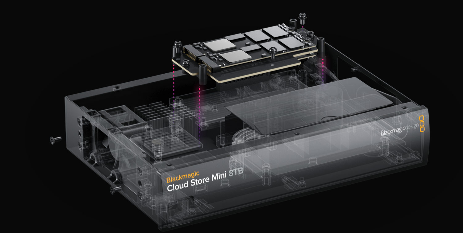 Blackmagic Cloud Store Mini/Max | Blackmagic Design