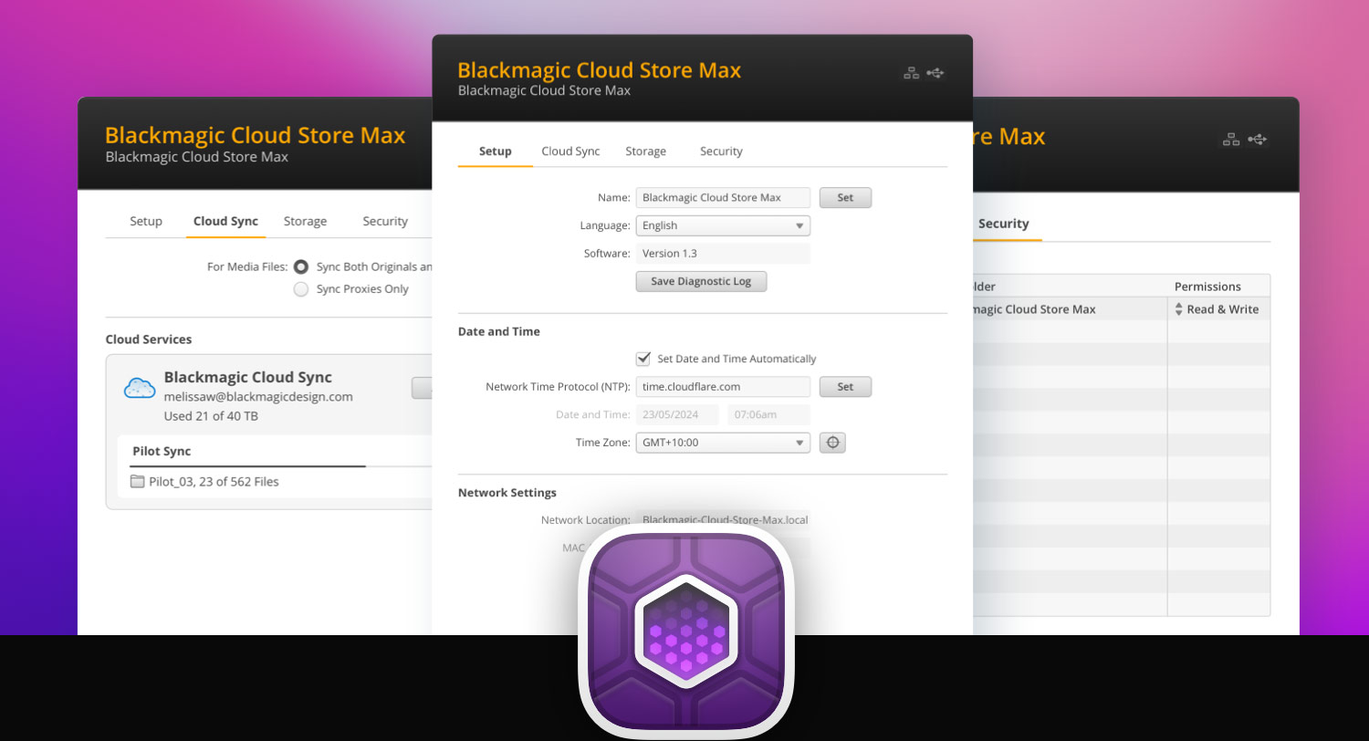Blackmagic Cloud Store Mini/Max | Blackmagic Design