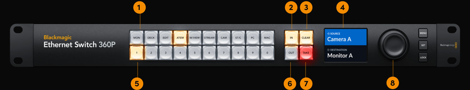 Blackmagic Blackmagic Ethernet Switch | Blackmagic Design